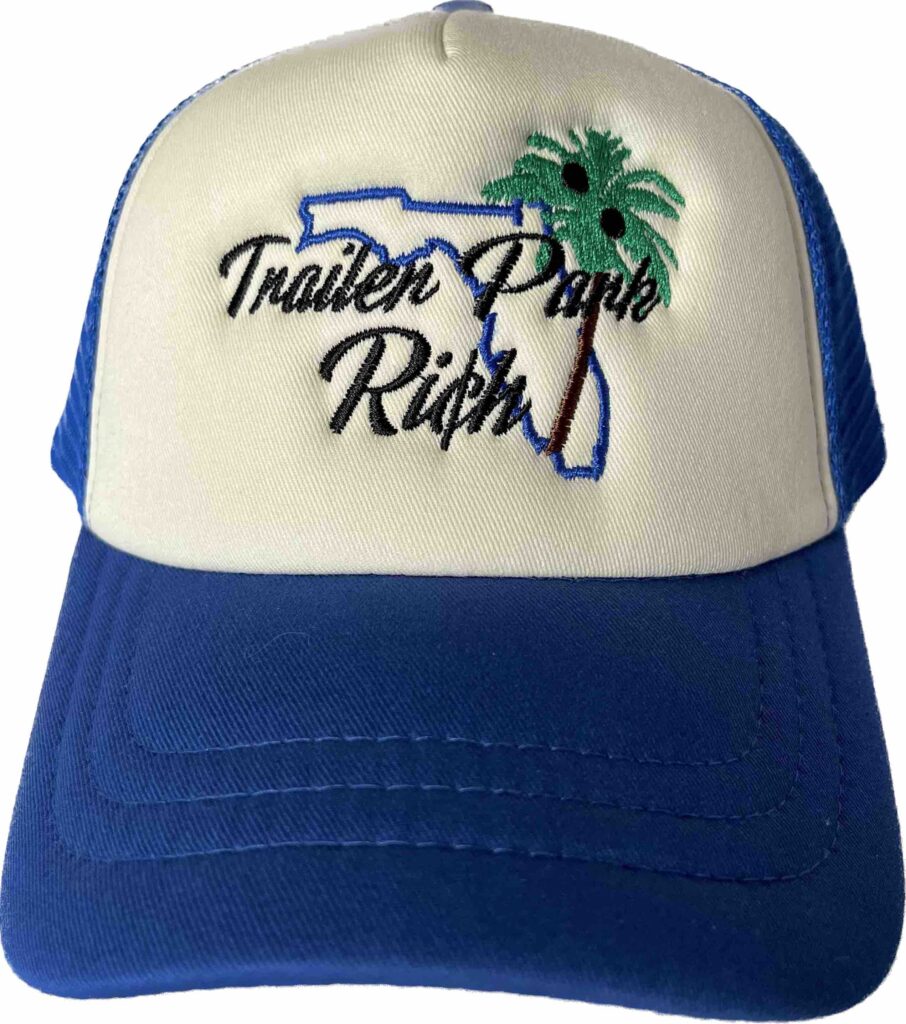 Foam Florida Palm Tree Trucker - Trailer Park Rich