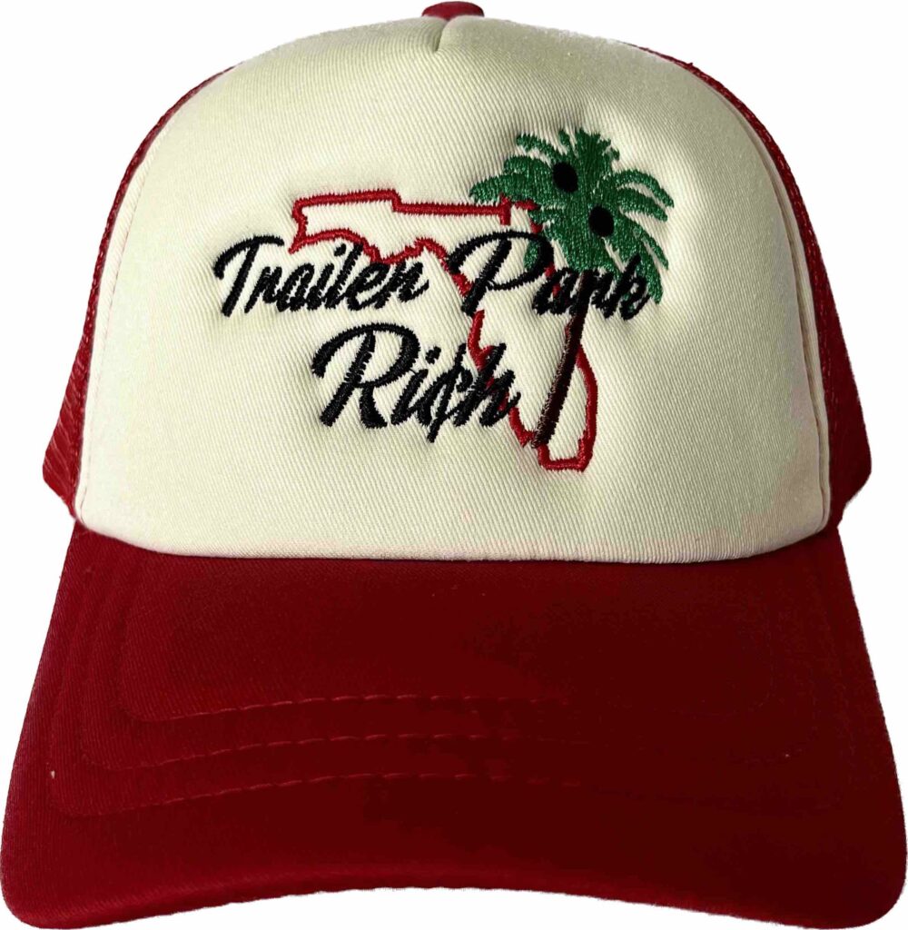Foam Florida Palm Tree Trucker - Trailer Park Rich