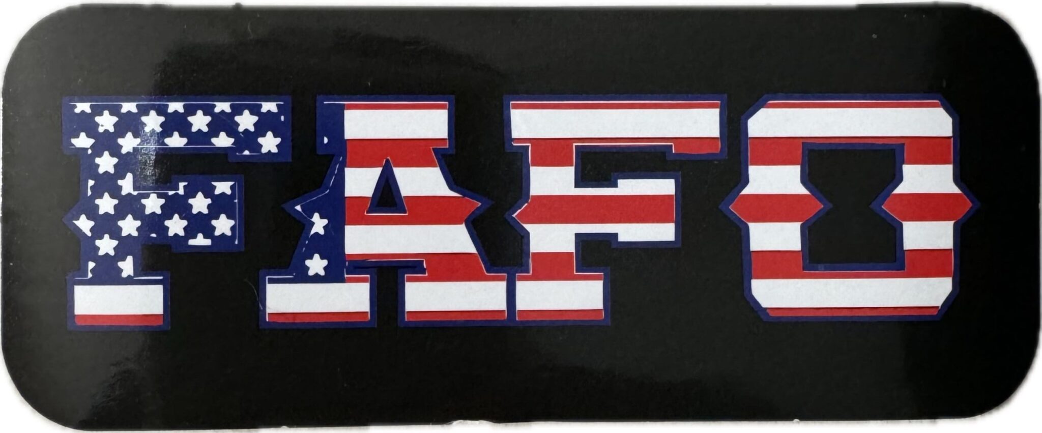 FAFO Flag Sticker - Trailer Park Rich
